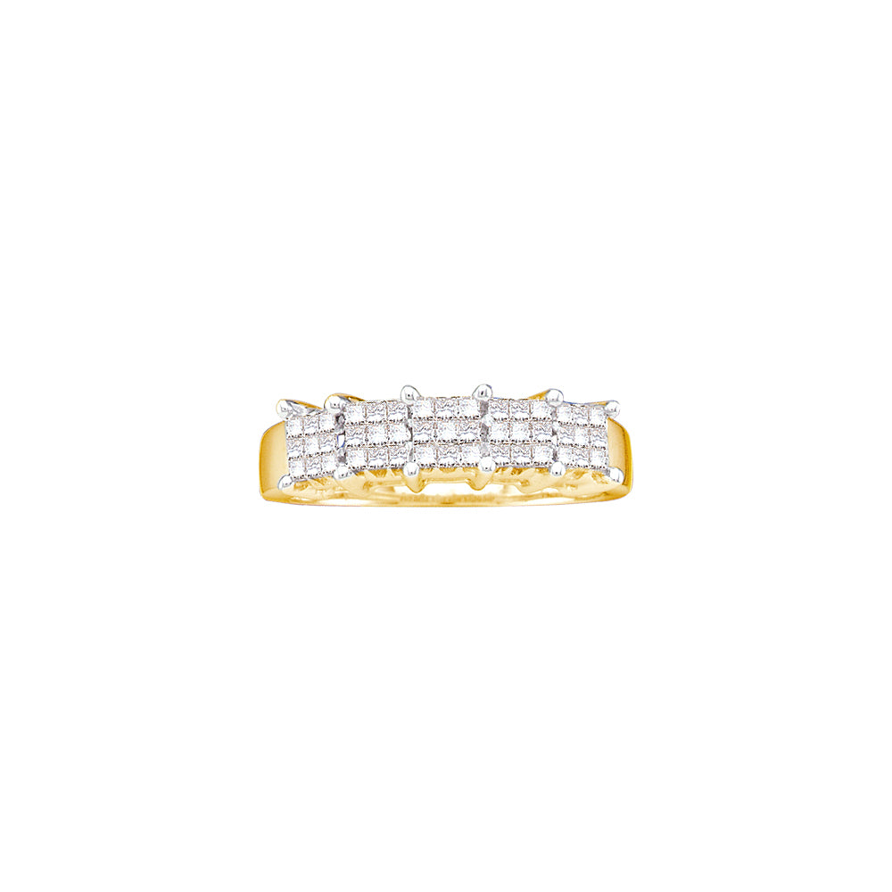1/2Ct-Dia Cn Invisible Tessera Ring (3.49 grams)